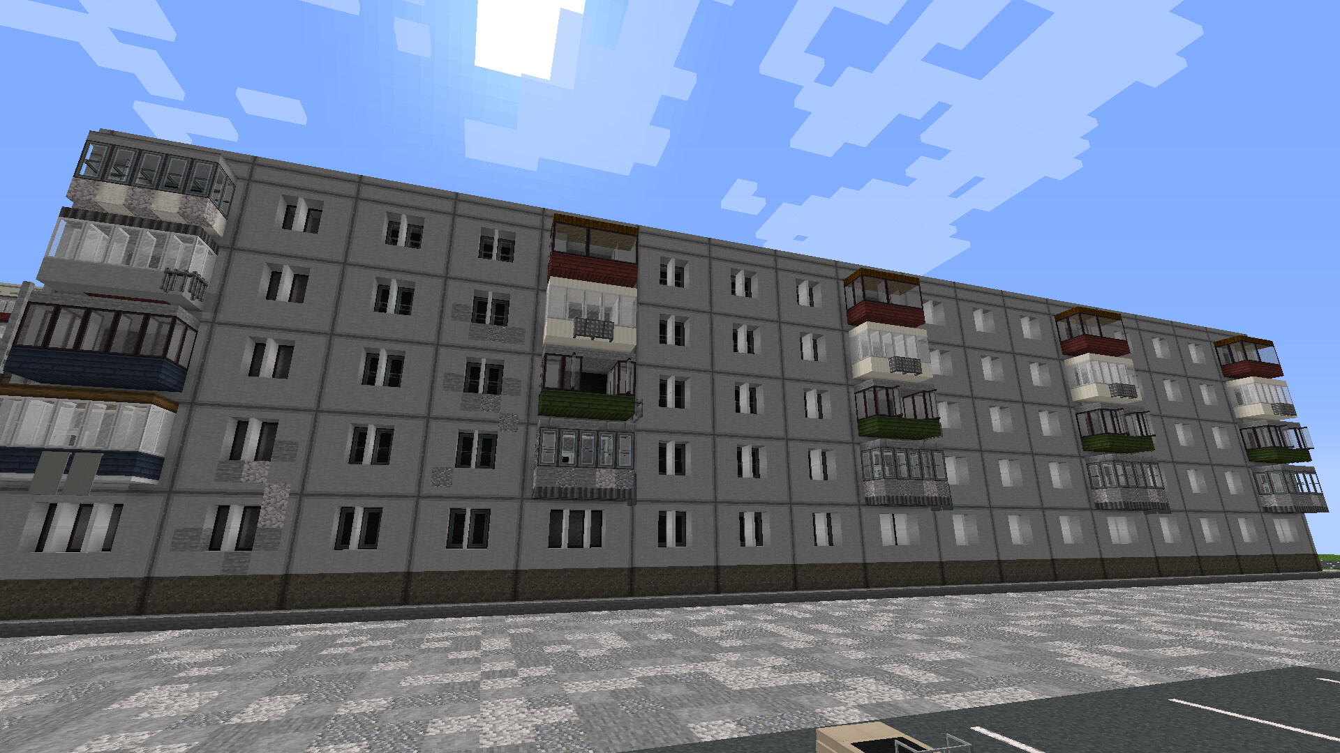 Russia City Home Panel Version.3 : Русский город дом панелька хрущёвка ...