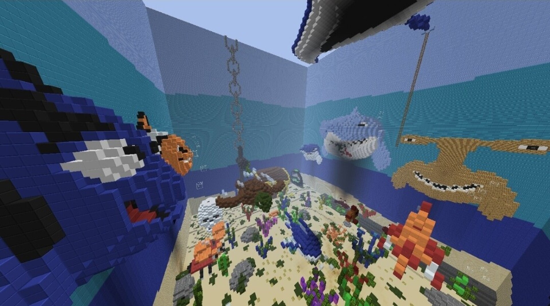 Disney pixar hunger games map Minecraft Map