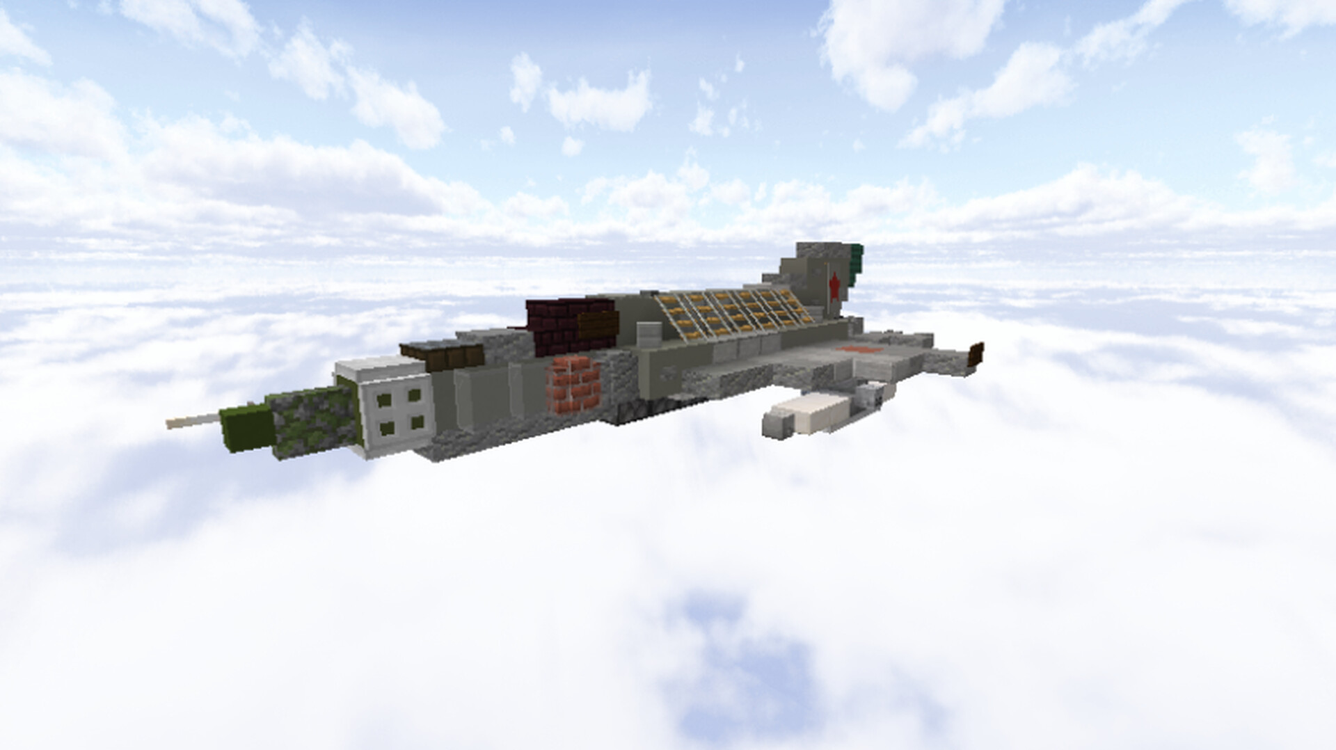 MiG 21 - Soviet Cold War Fighter Minecraft Map