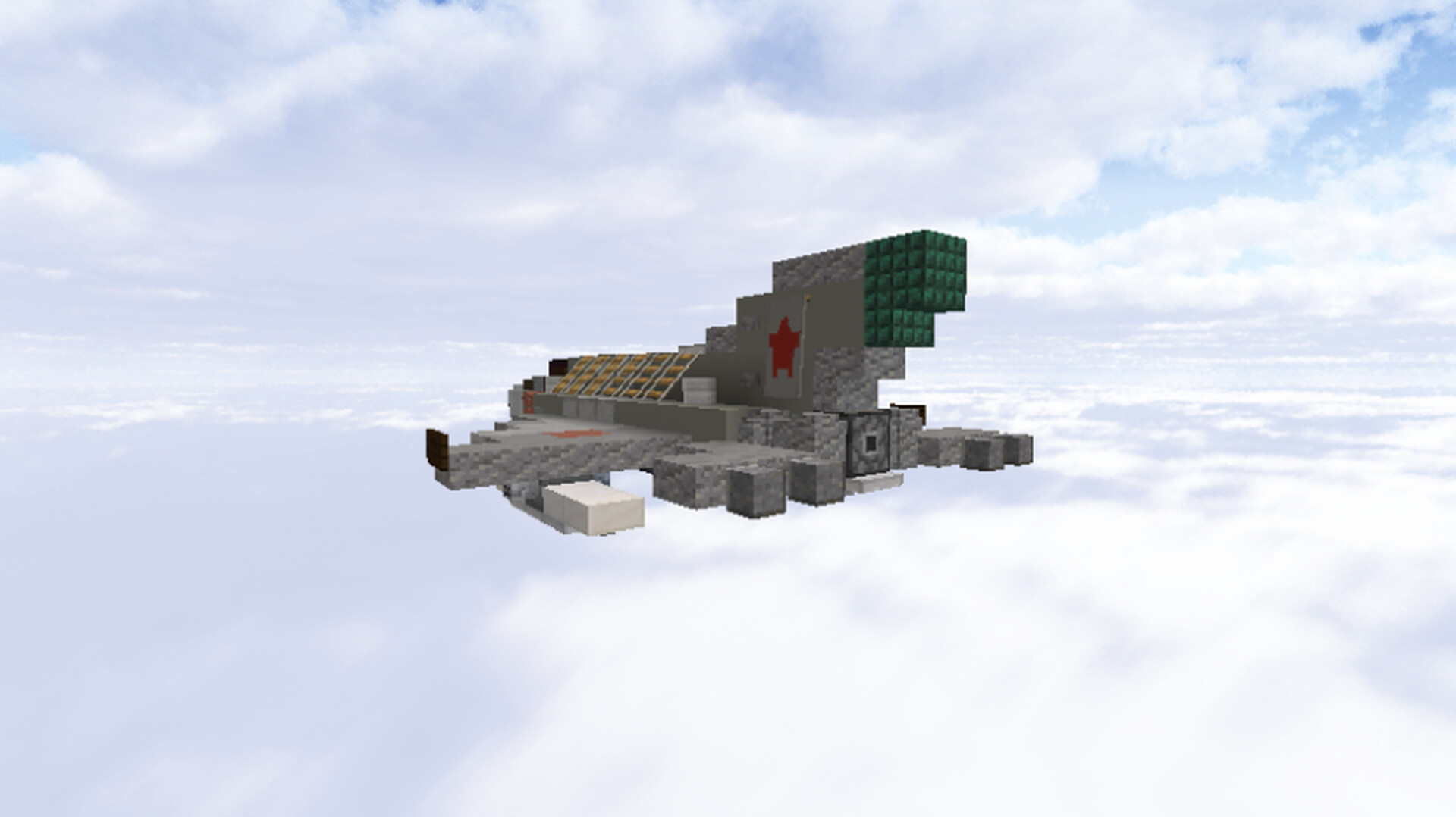 MiG 21 - Soviet Cold War Fighter Minecraft Map