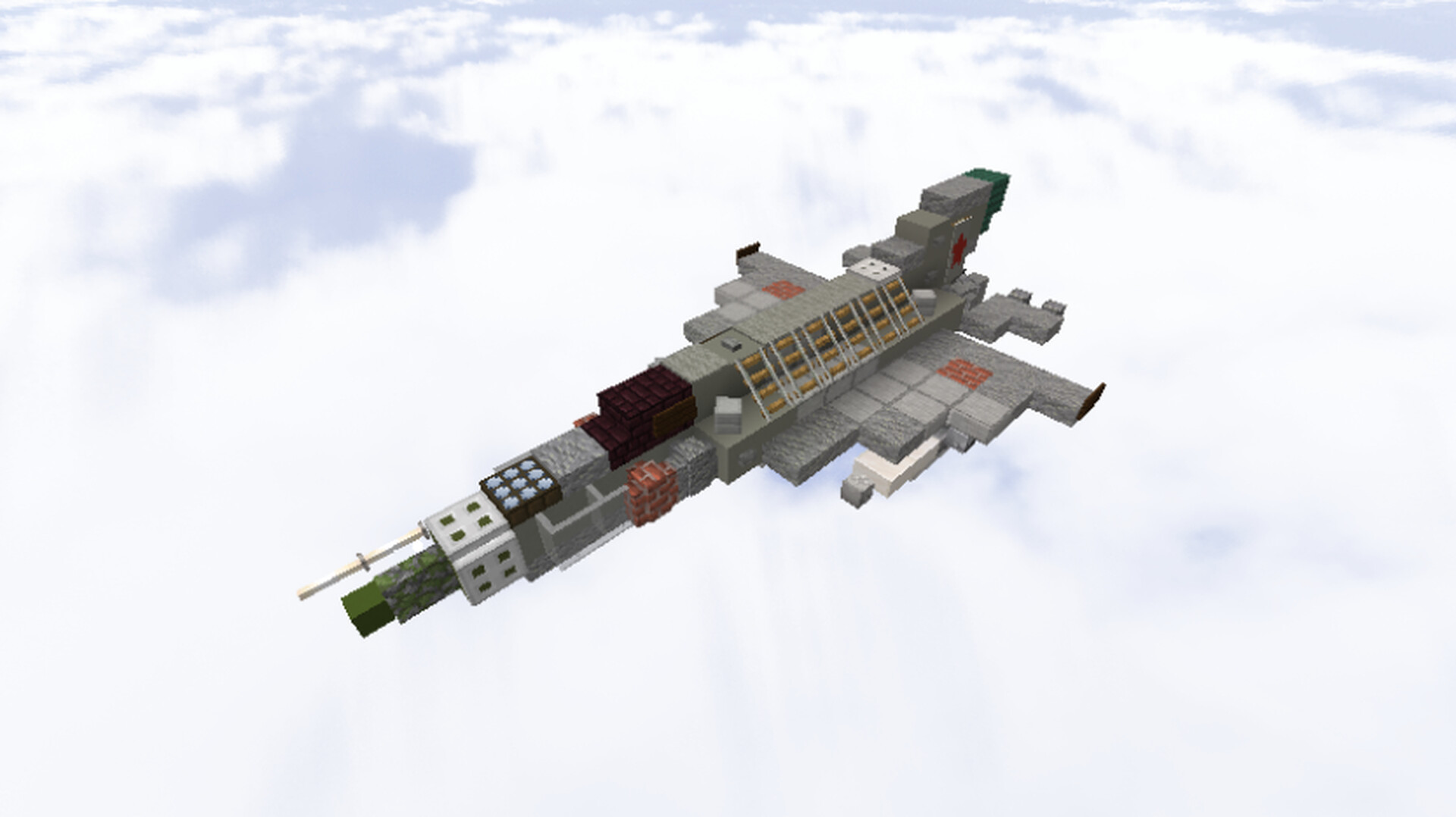 MiG 21 - Soviet Cold War Fighter Minecraft Map