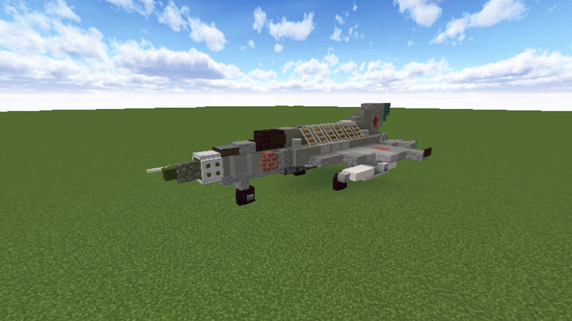 MiG 21 - Soviet Cold War Fighter Minecraft Map
