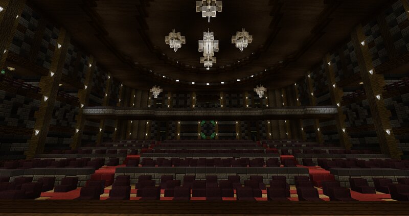 Builder's Technical Theater Minecraft Map