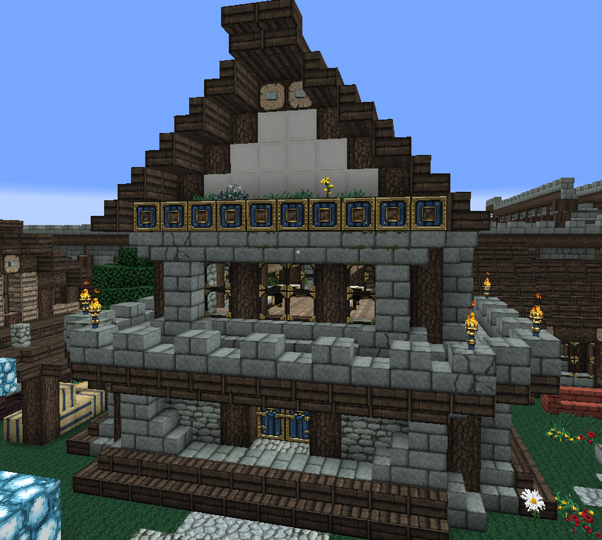 Medieval City schematic Minecraft Map