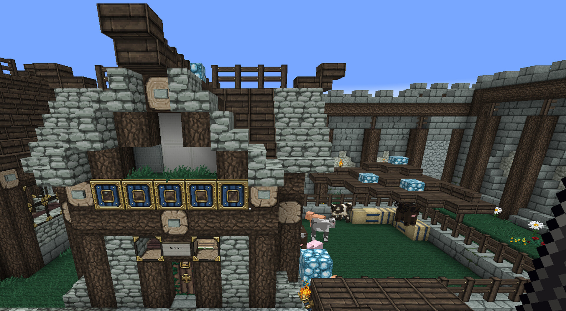 Medieval City schematic Minecraft Map