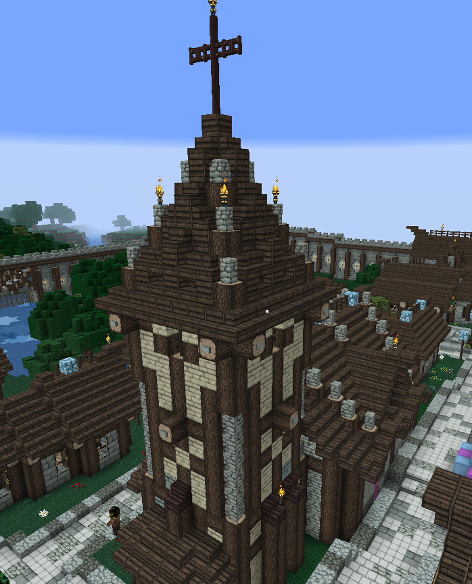 Medieval City schematic Minecraft Map