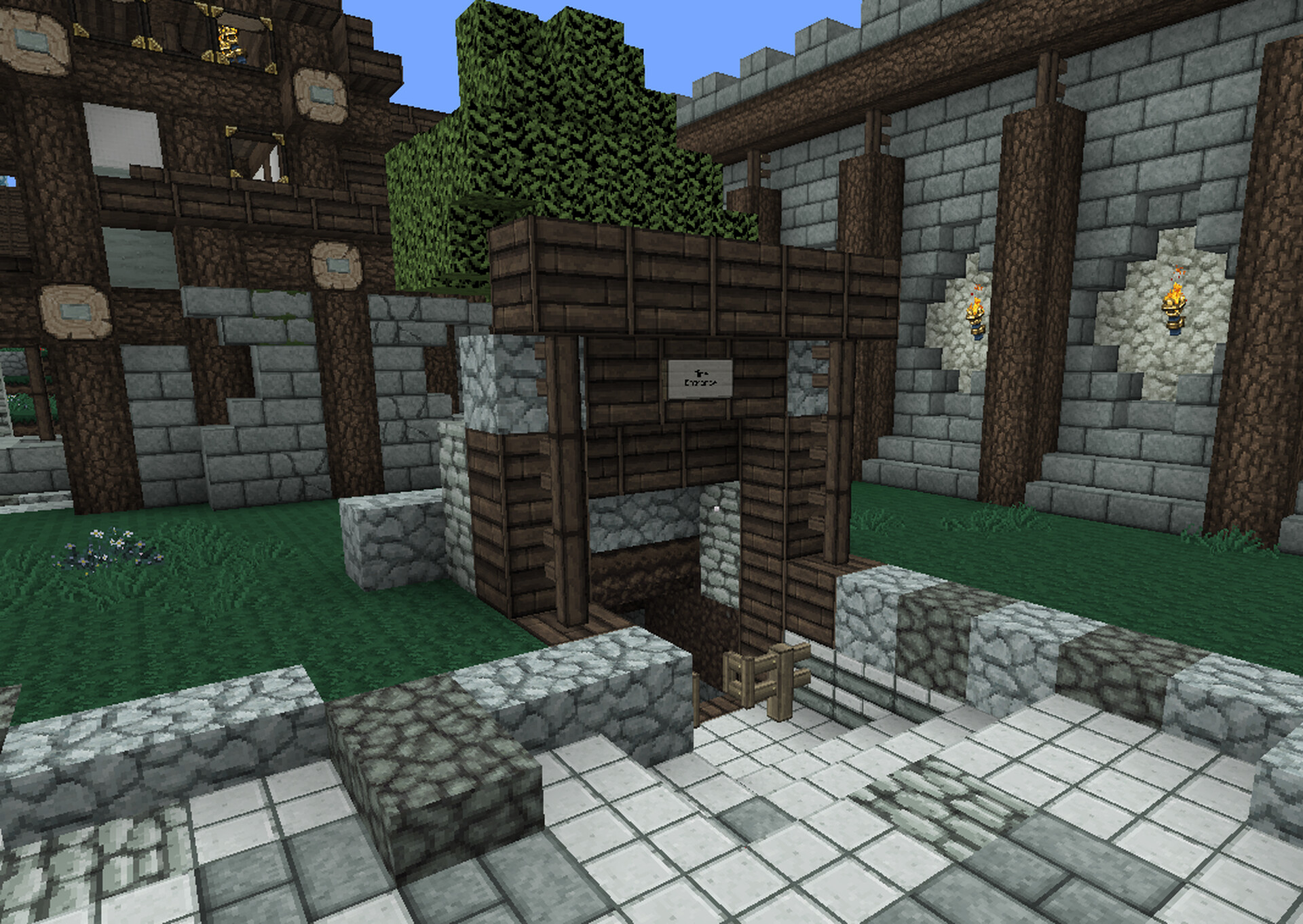 Medieval City schematic Minecraft Map