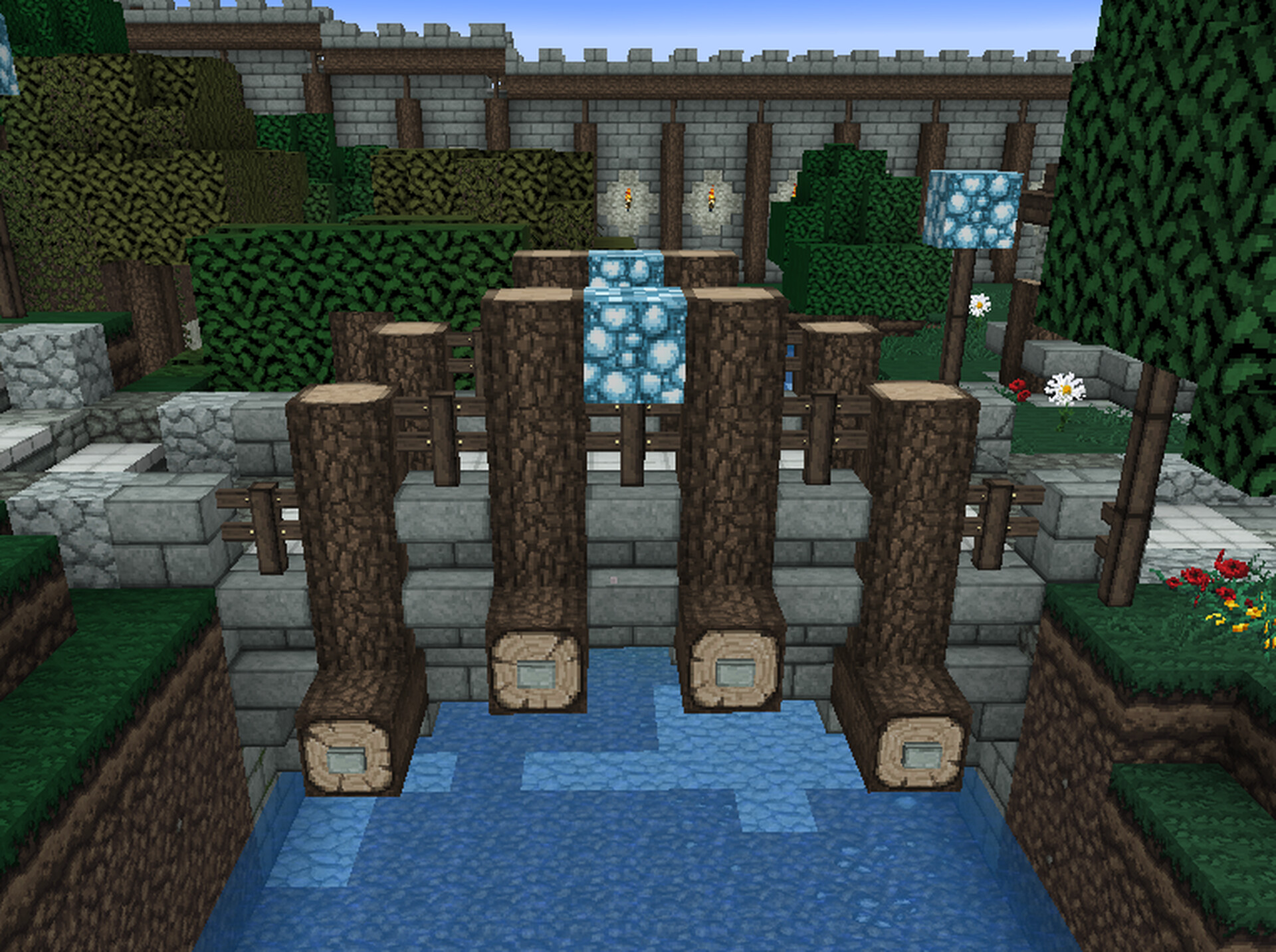 Medieval City schematic Minecraft Map