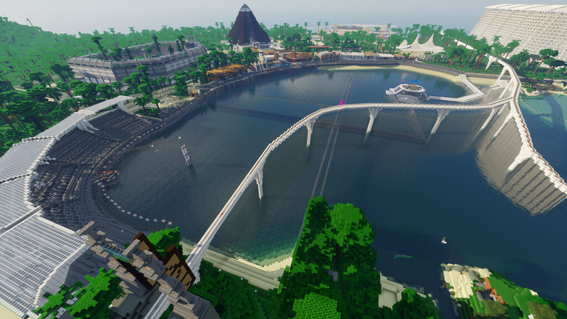 Jurassic World 2021 v1 My Minecraft JAVA Dinosaurs Map World Download ...