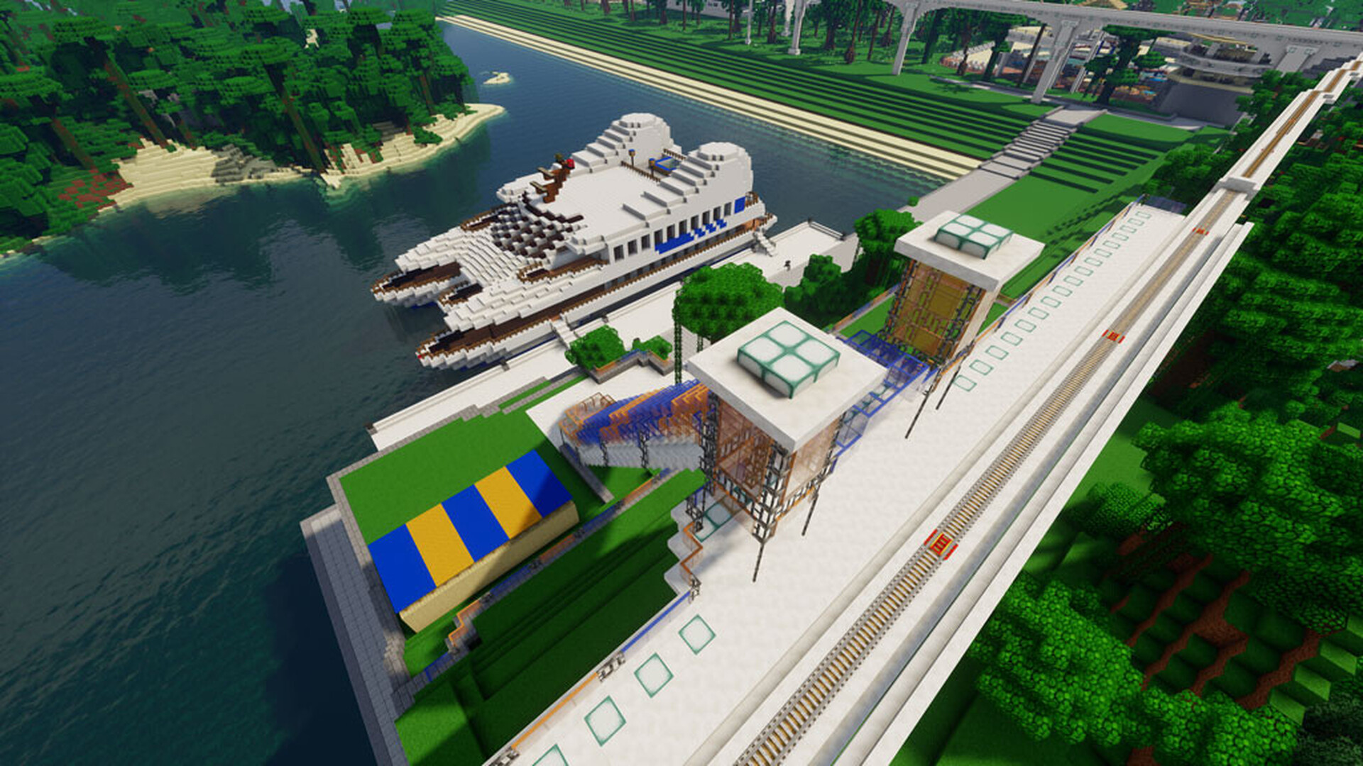 Jurassic World 2021 v1 My Minecraft JAVA Dinosaurs Map World Download ...