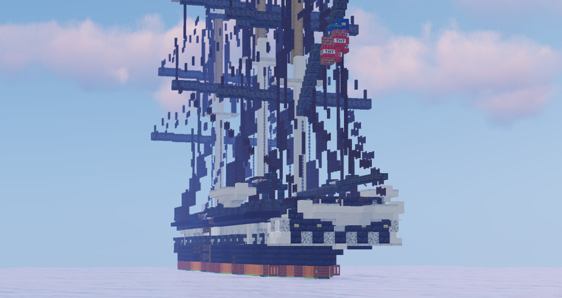 USS Constitution Minecraft Map