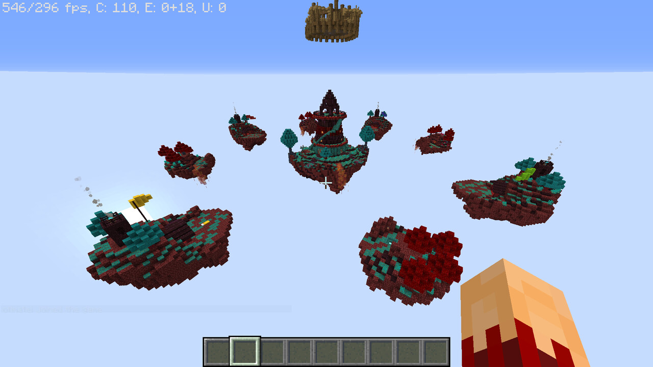 A custom BedWars Map Minecraft Map