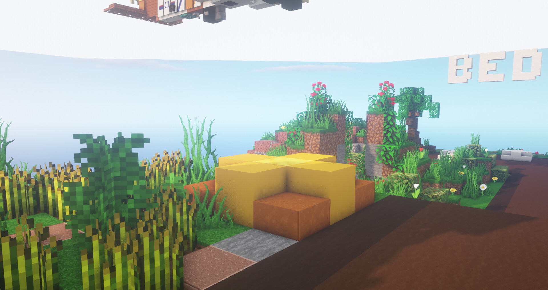 [Lobby] BedWars Lobby [FREE DOWNLOAD] | [80x50] ⭐ [Maps/Schematic] ⭐ [1.16x] Minecraft Map