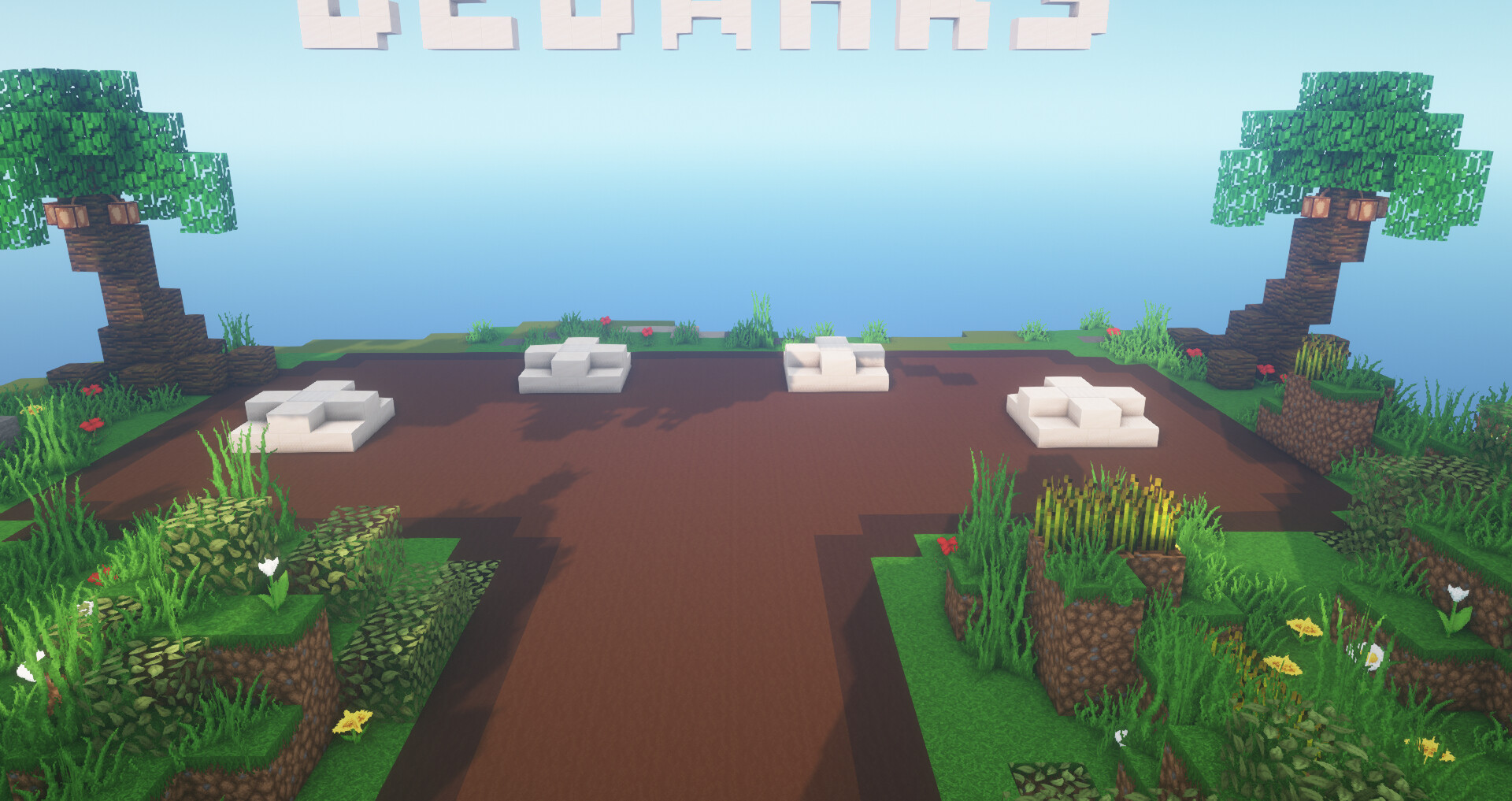 [Lobby] BedWars Lobby [FREE DOWNLOAD] | [80x50] ⭐ [Maps/Schematic] ⭐ [1.16x] Minecraft Map