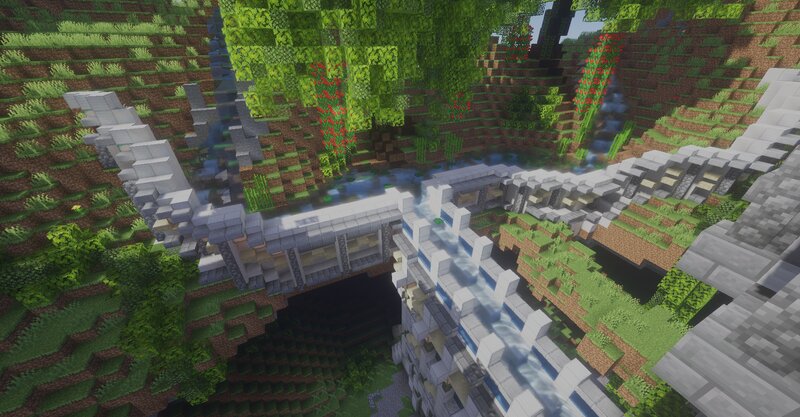 Earth Factions Spawn | Fantasy/Modern style Minecraft Map