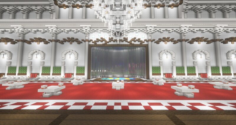 Orca Creative Grand hall Minecraft Map