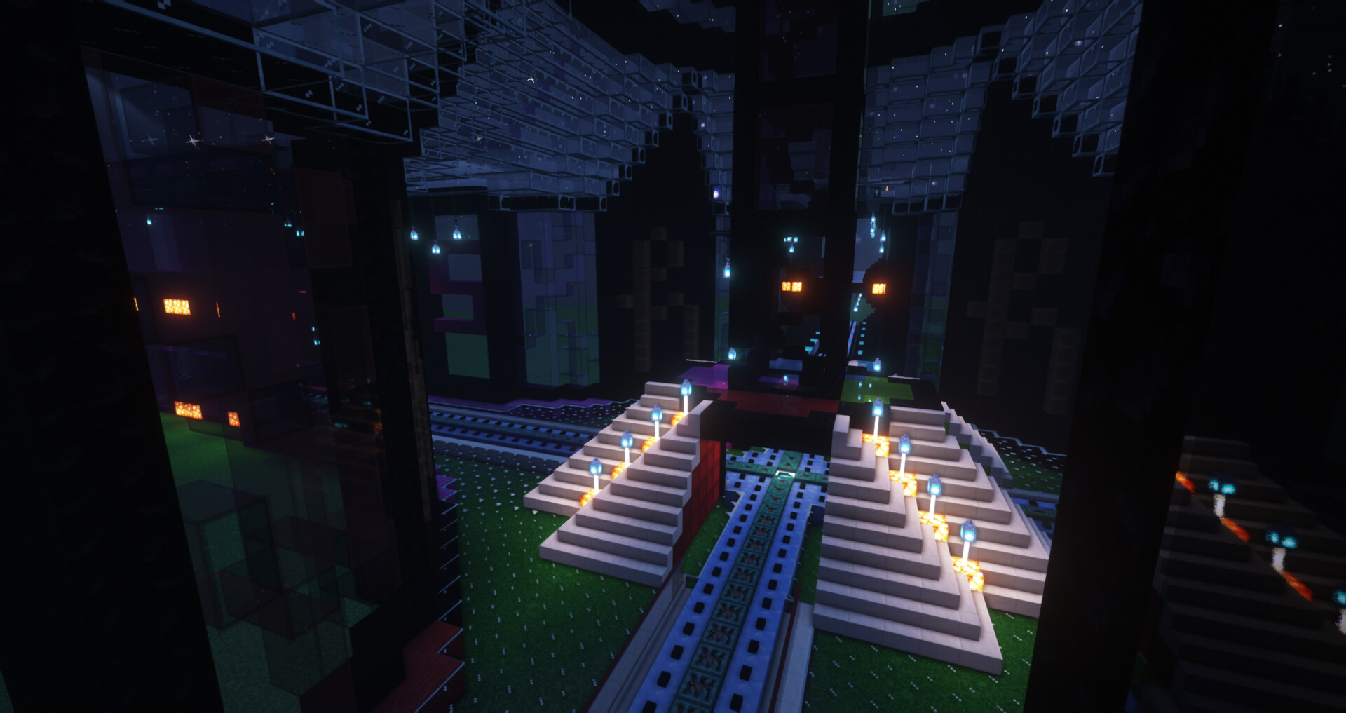 Nether Tunnel/Hub Design Minecraft Map
