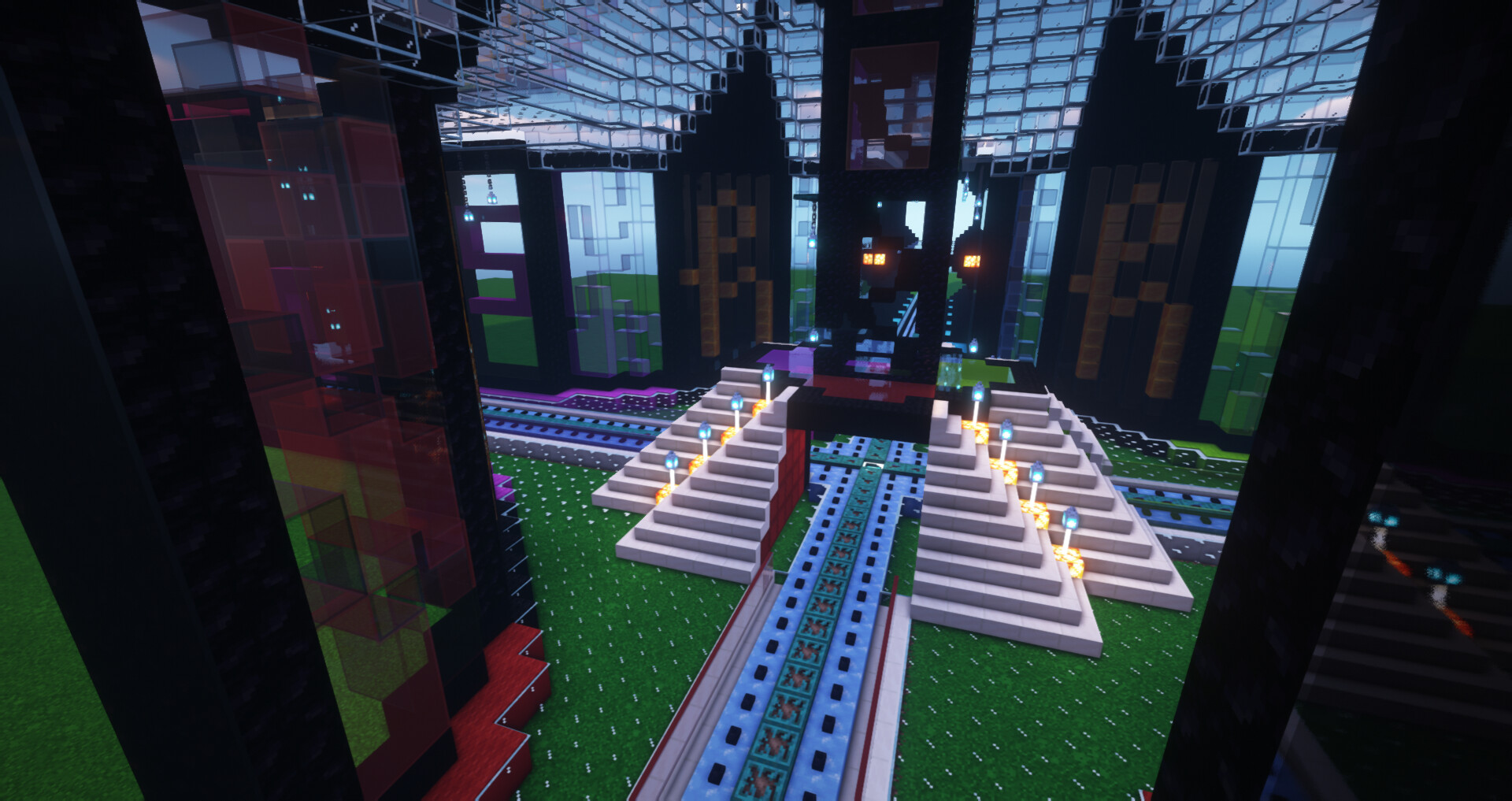 Nether Tunnel/Hub Design Minecraft Map