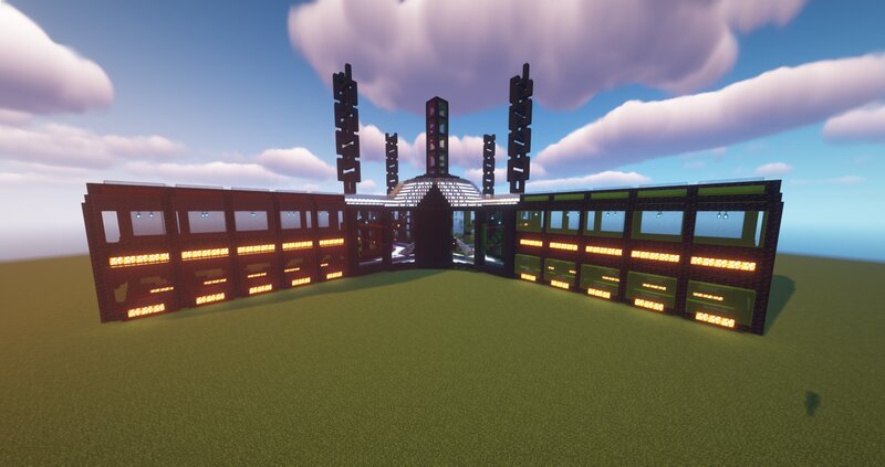 Nether Tunnel/Hub Design Minecraft Map