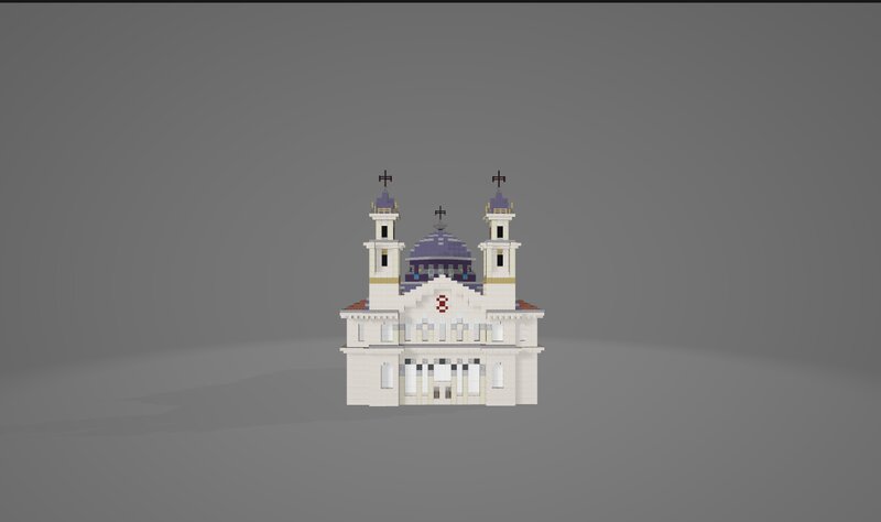 Hagia Triada Orthodox Church Minecraft Map
