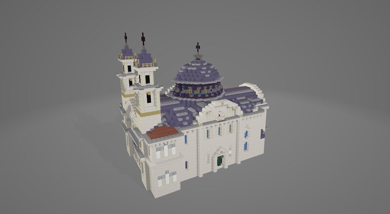 Hagia Triada Orthodox Church Minecraft Map
