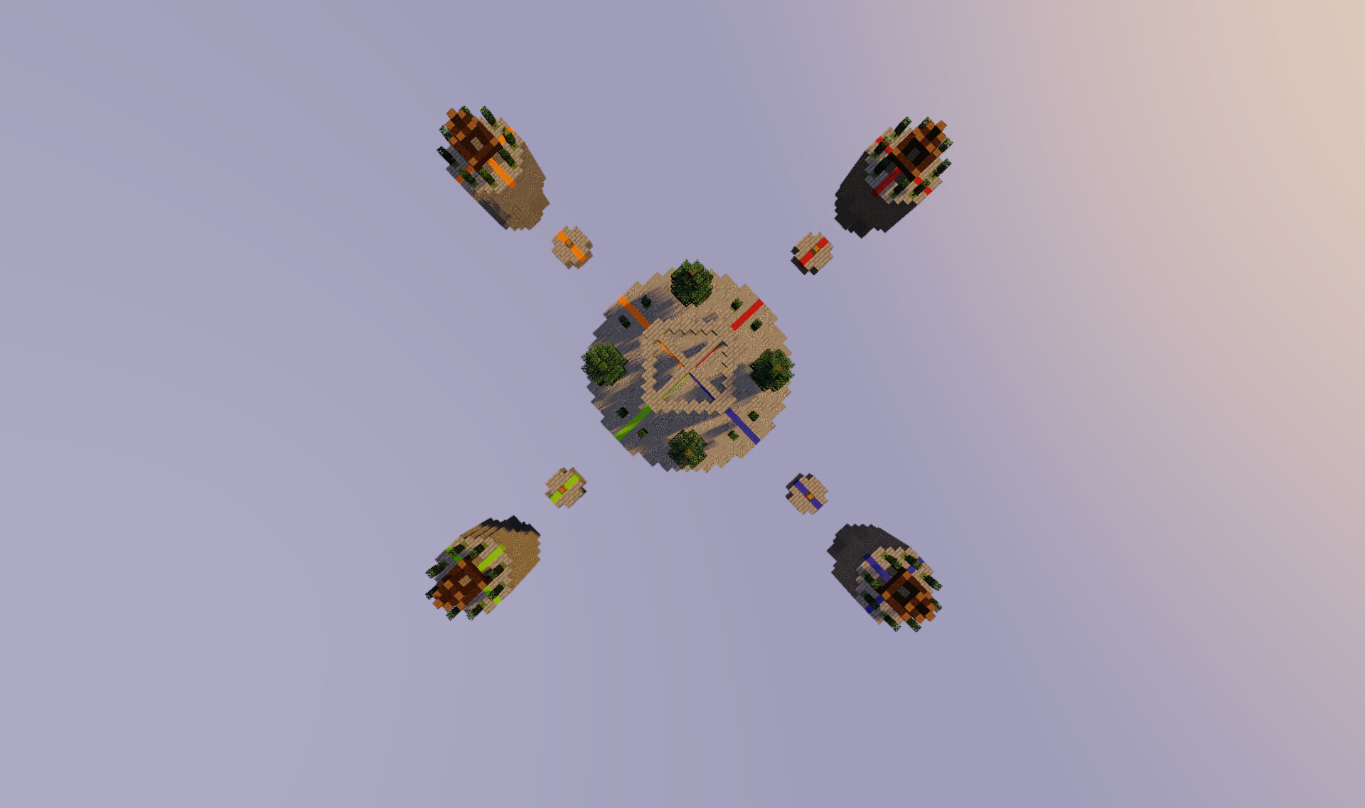 Adventure Sky Wars Map Minecraft Map