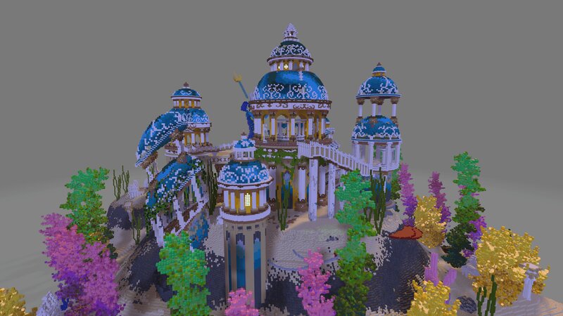 Poseidon Temple Minecraft Map