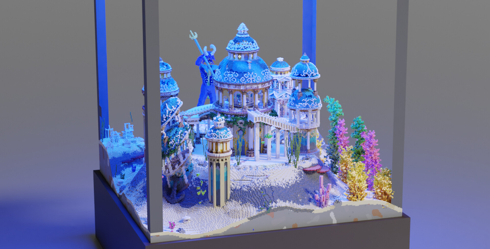 Poseidon Temple Minecraft Map