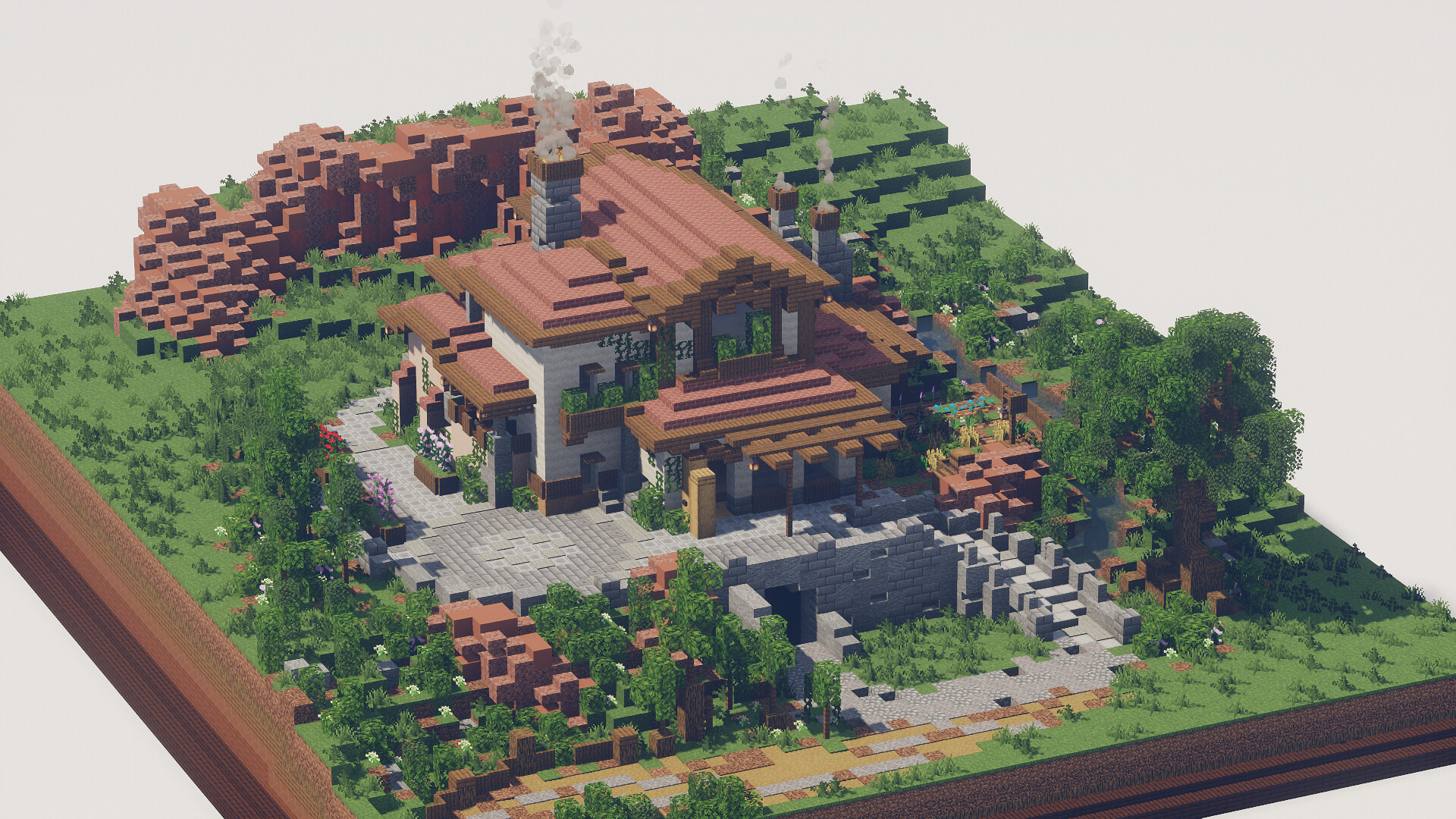 Italian Villa Minecraft Map