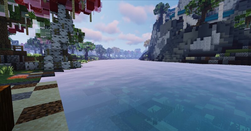 Fantasy castle and small forest - [Timelapse + Download] Minecraft Map