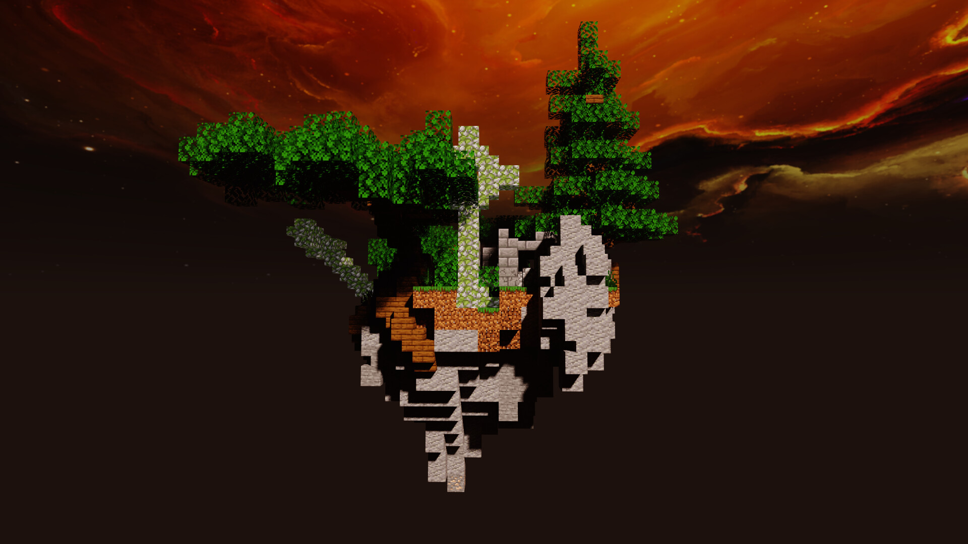 ScareBlock - A Horror Skyblock Map Minecraft Map