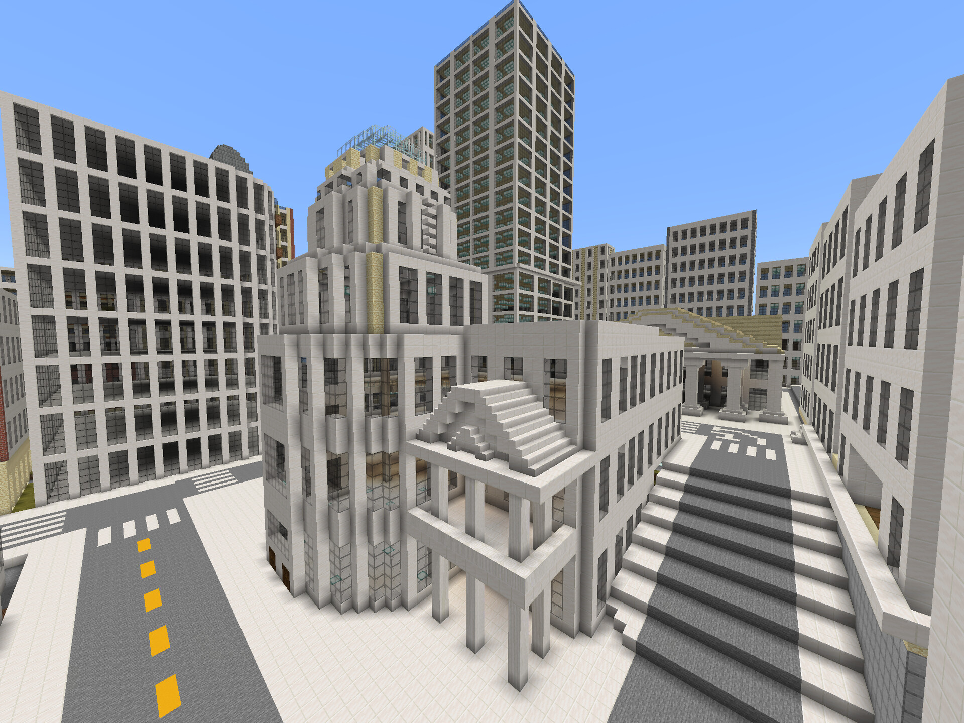Newplains - A Minecraft City v1.0 Minecraft Map