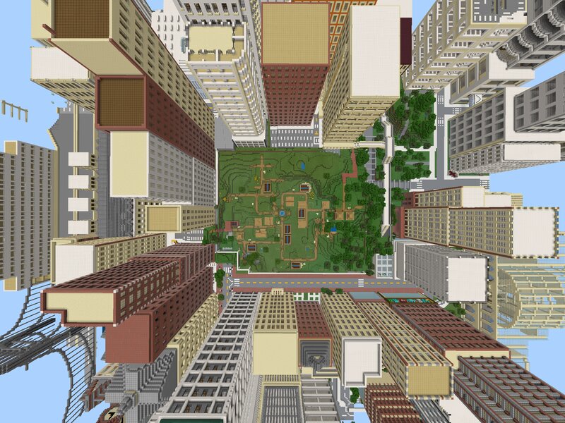 Newplains - A Minecraft City v1.0 Minecraft Map