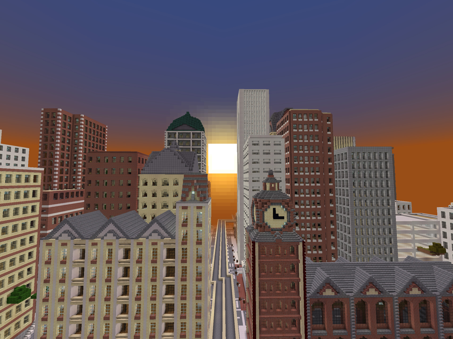 Newplains - A Minecraft City v1.0 Minecraft Map