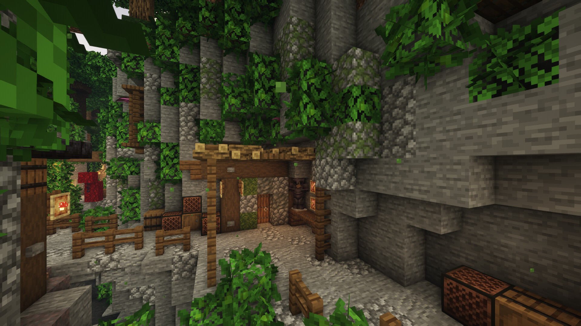 Ravine Trading Outpost Minecraft Map