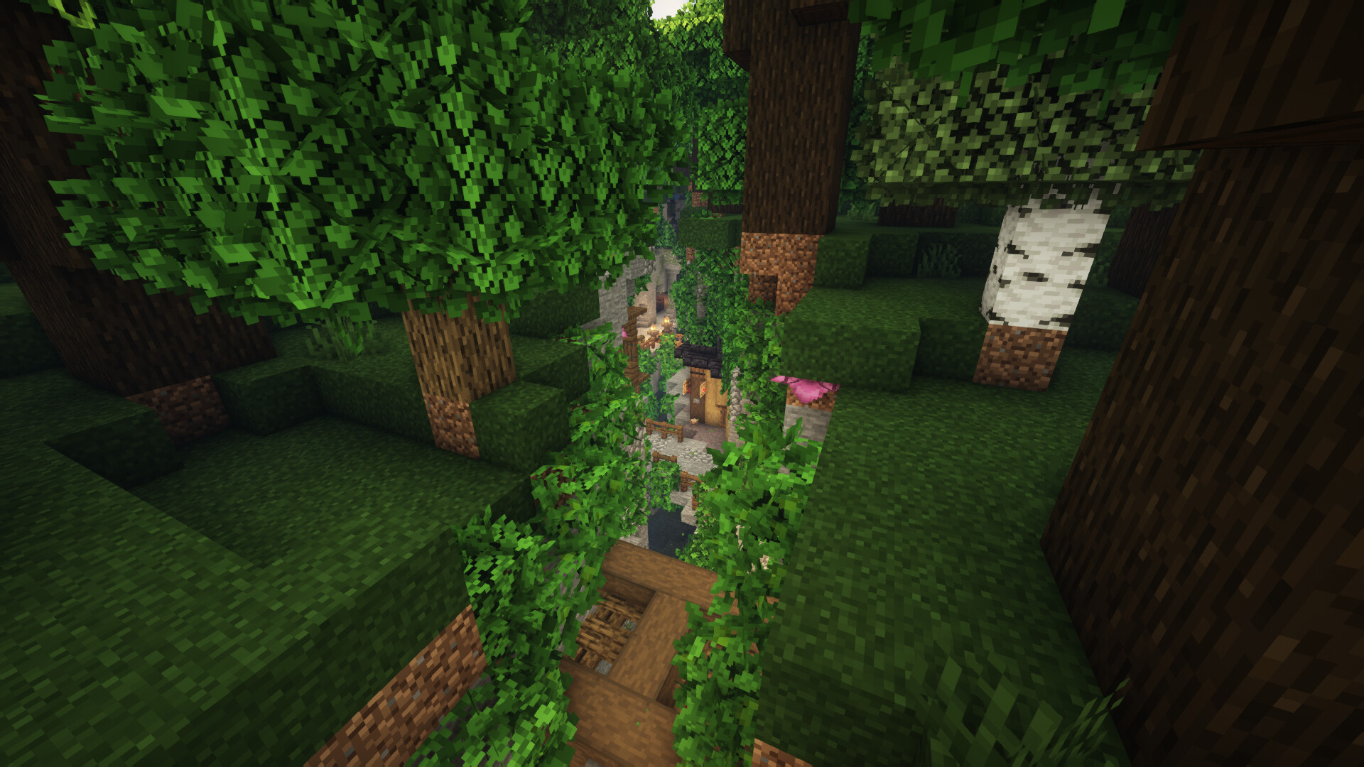 Ravine Trading Outpost Minecraft Map