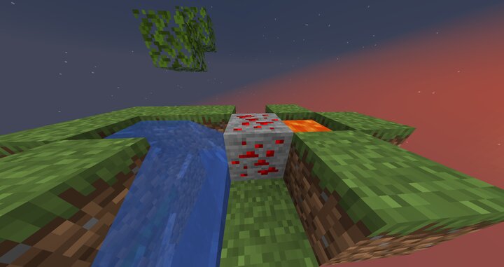 special skyblock Minecraft Map