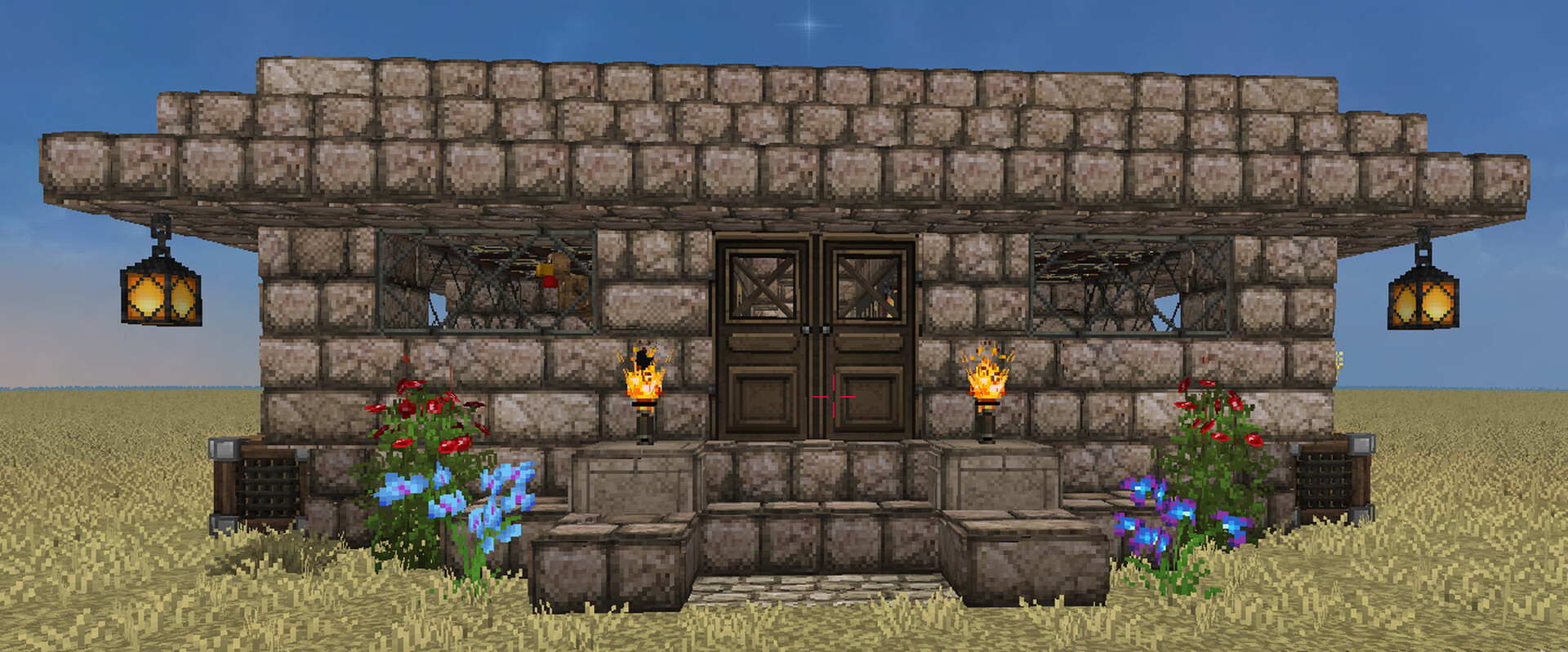 Large Chicken Coop (Stone Brick) Minecraft Map