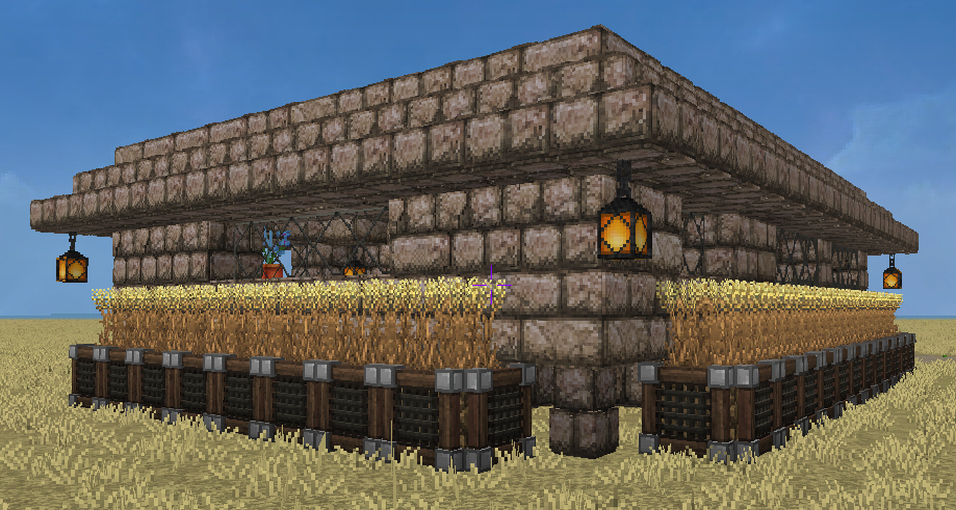 Large Chicken Coop (Stone Brick) Minecraft Map