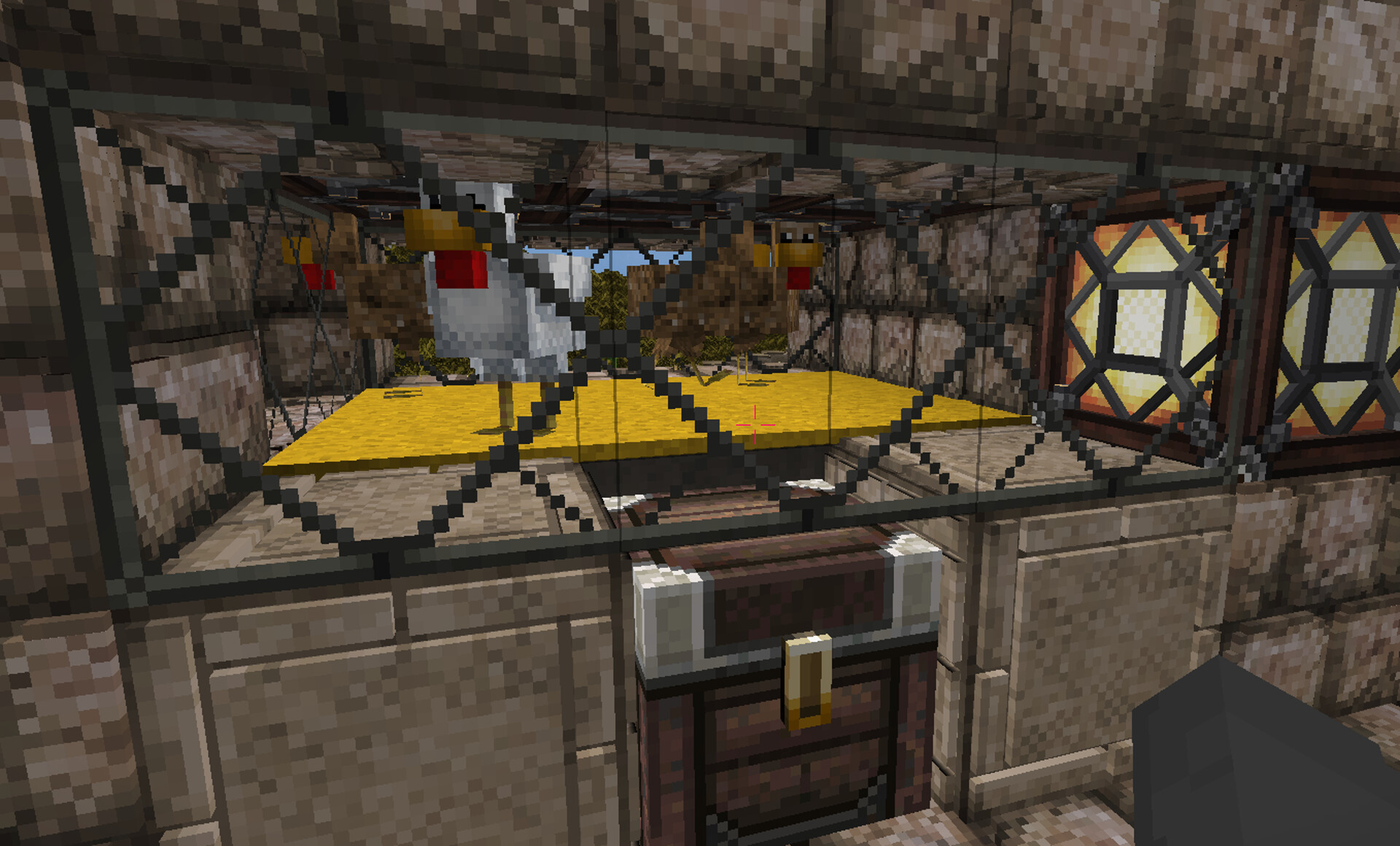 Large Chicken Coop (Stone Brick) Minecraft Map