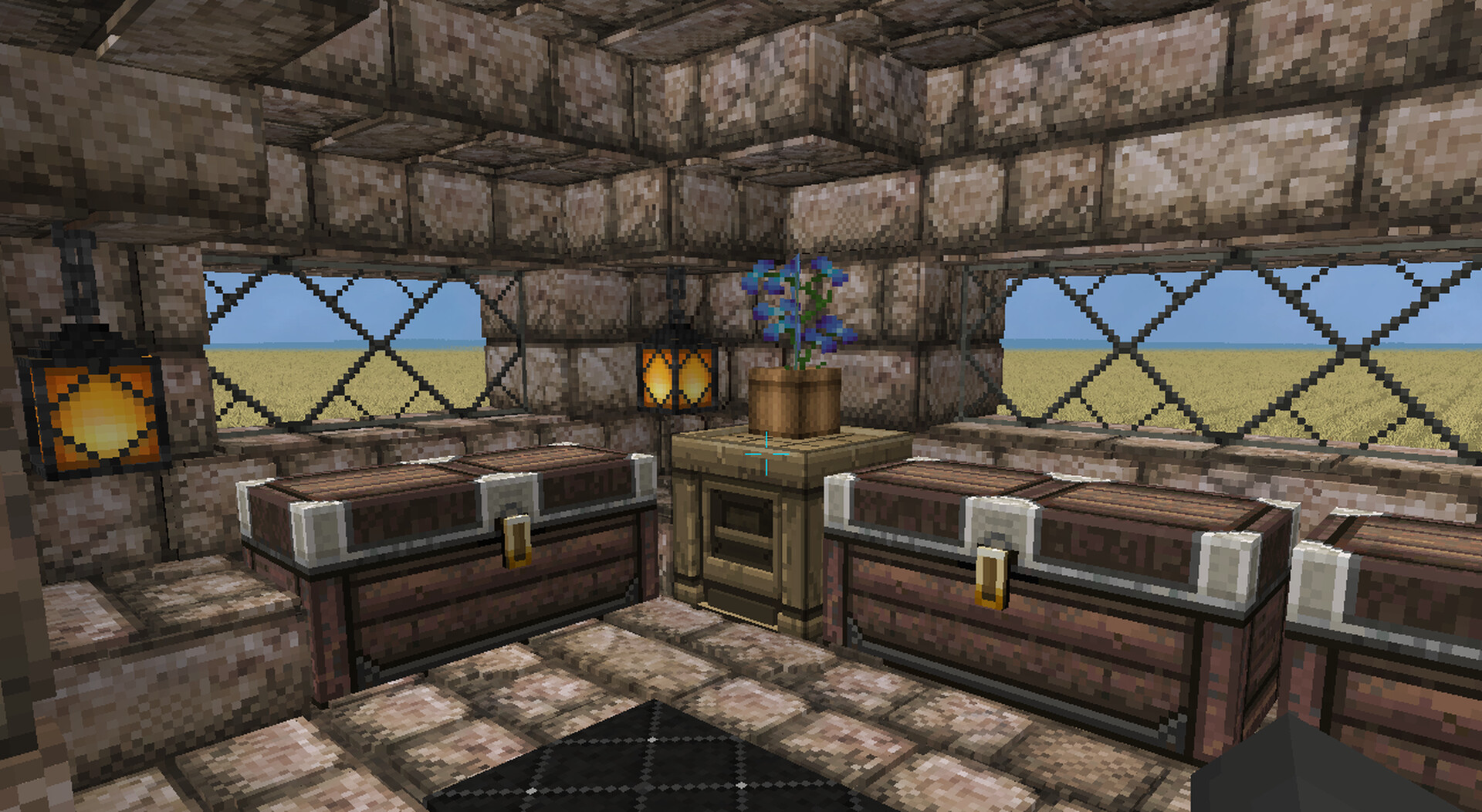 Large Chicken Coop (Stone Brick) Minecraft Map