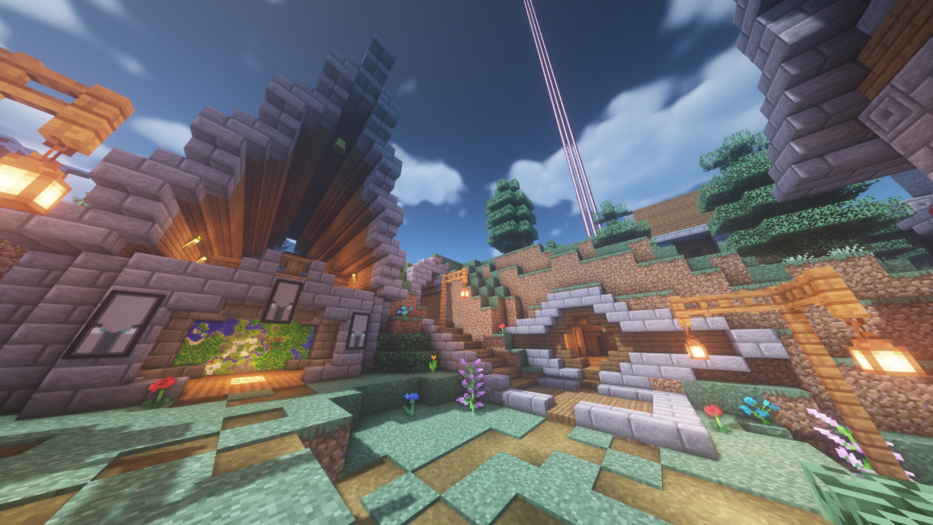 The Central Village Minecraft Map