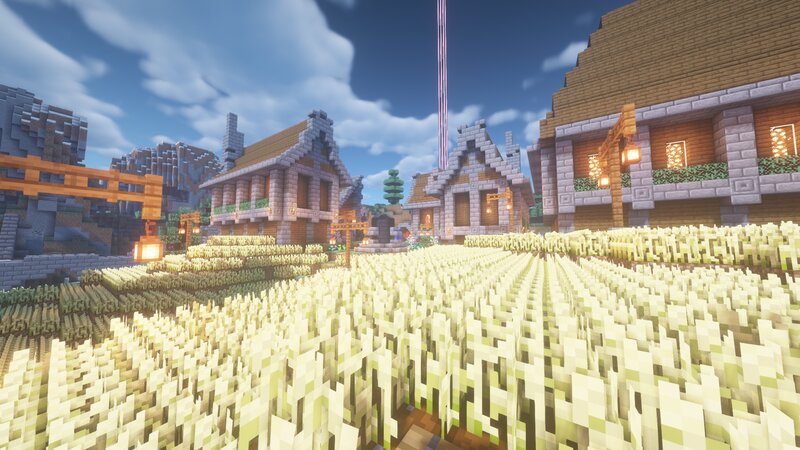 The Central Village Minecraft Map