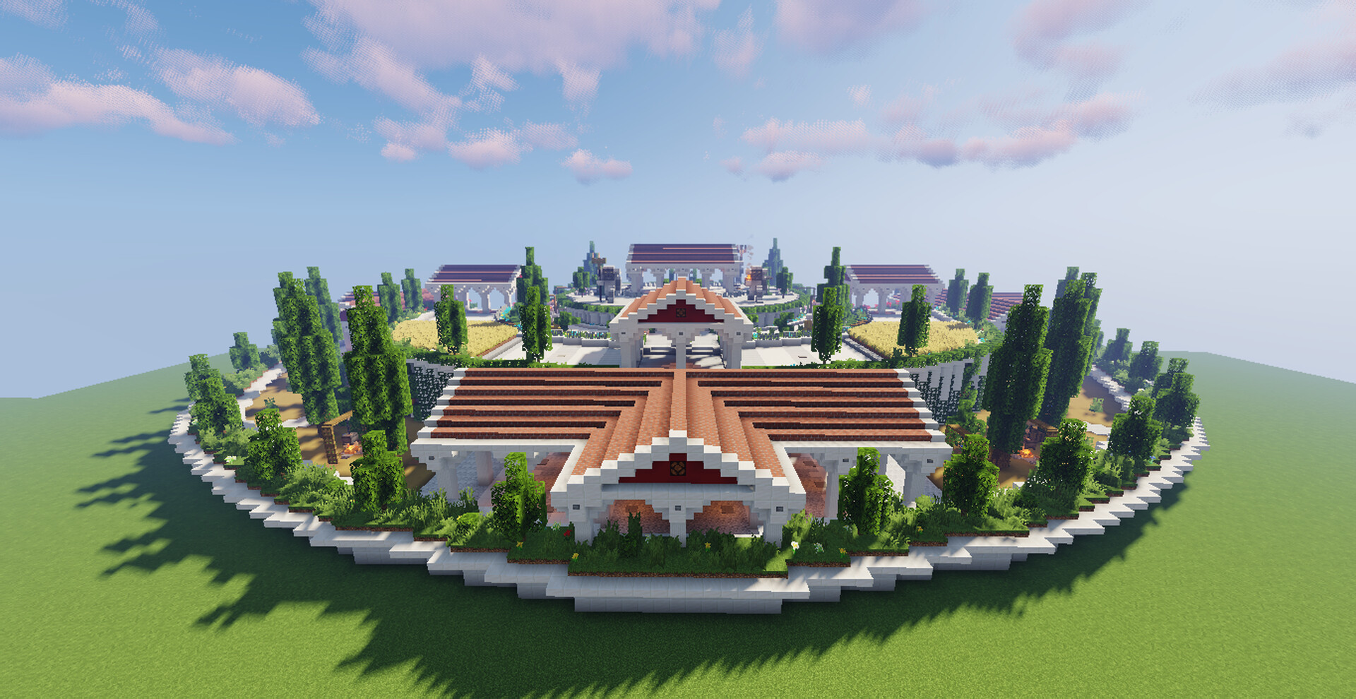 Ancient Greek Spawn by ninjakiller160 (1.16.5) +DL Minecraft Map