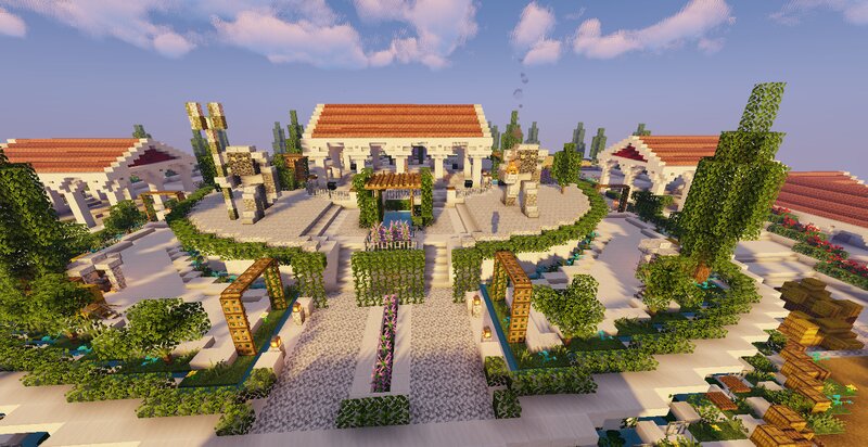Ancient Greek Spawn by ninjakiller160 (1.16.5) +DL Minecraft Map
