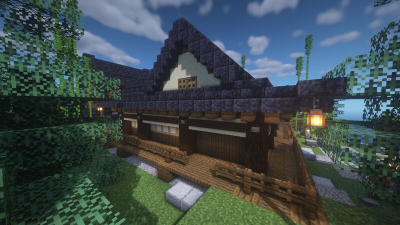 Traditional Japanese residence/house | Umakwa Minecraft Map