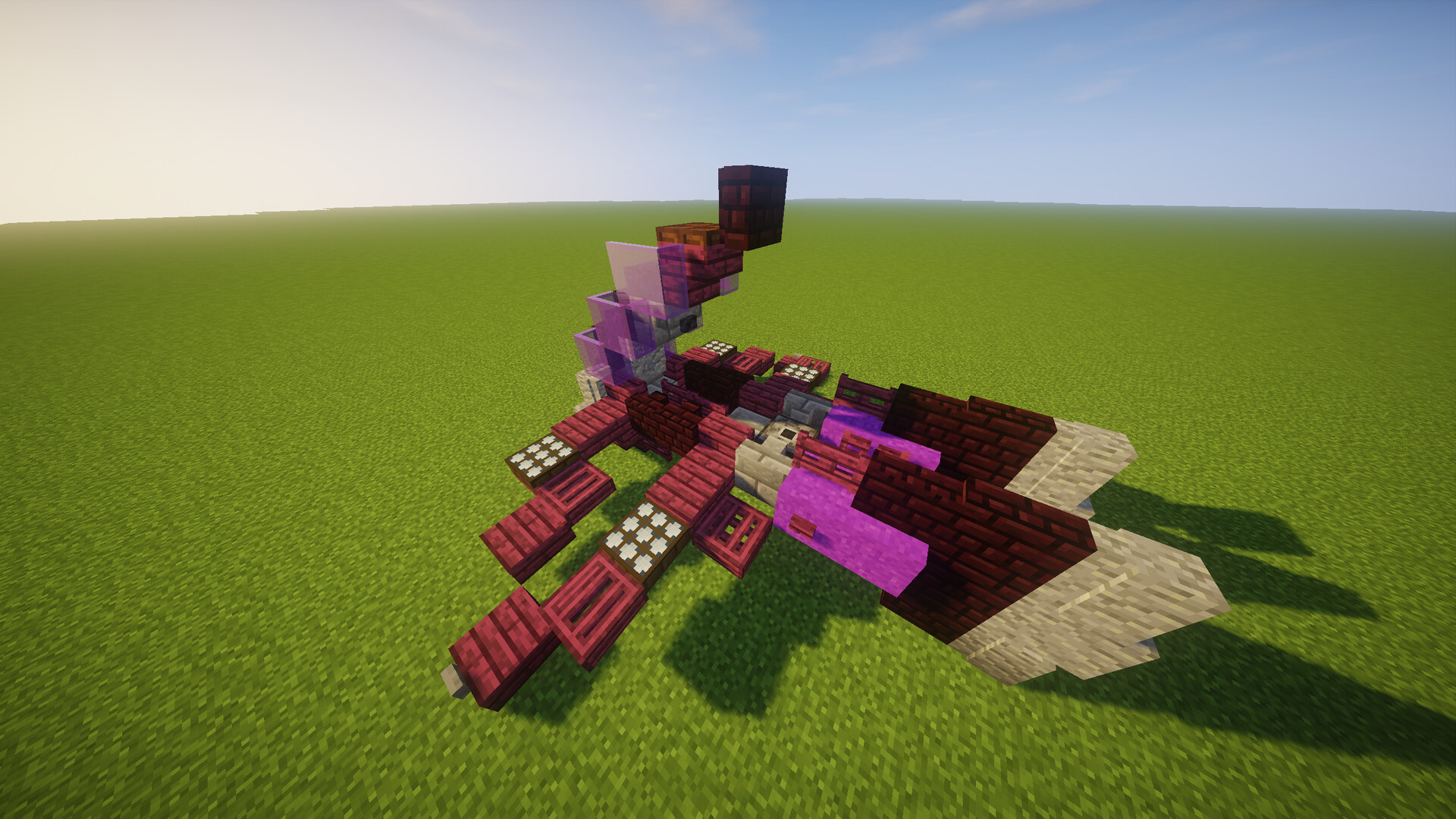 Halo Banshee (Type-26B) (1.5:1 Scale) Minecraft Map