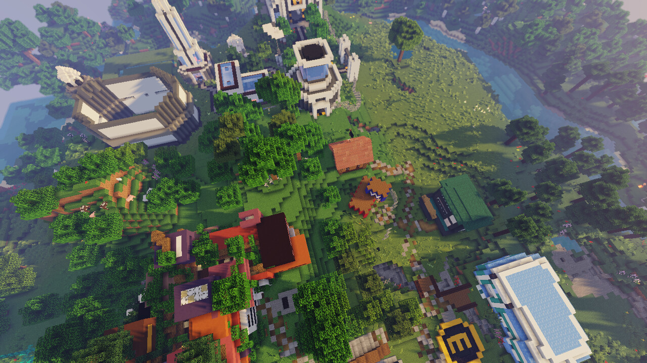 Trio Town Minecraft Map