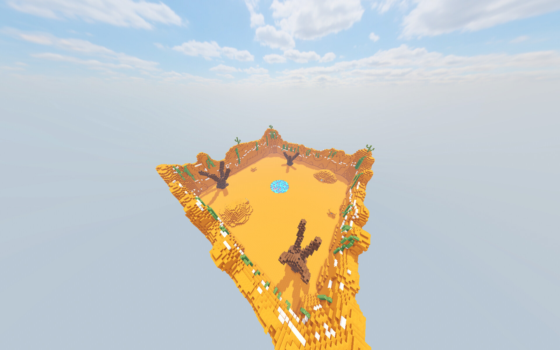 Arena Sahara 1v1/2v2 map [FREE DOWNLOAD] Minecraft Map