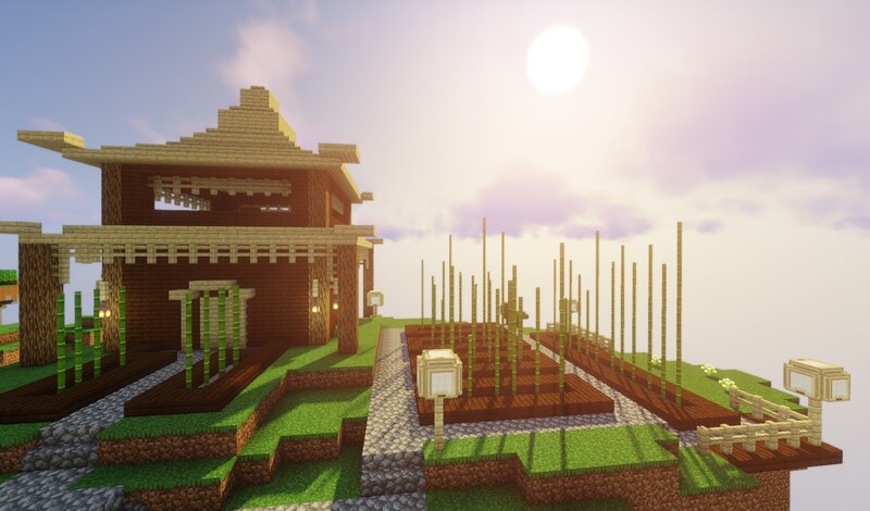 Zen Mountains Hunt Minecraft Map